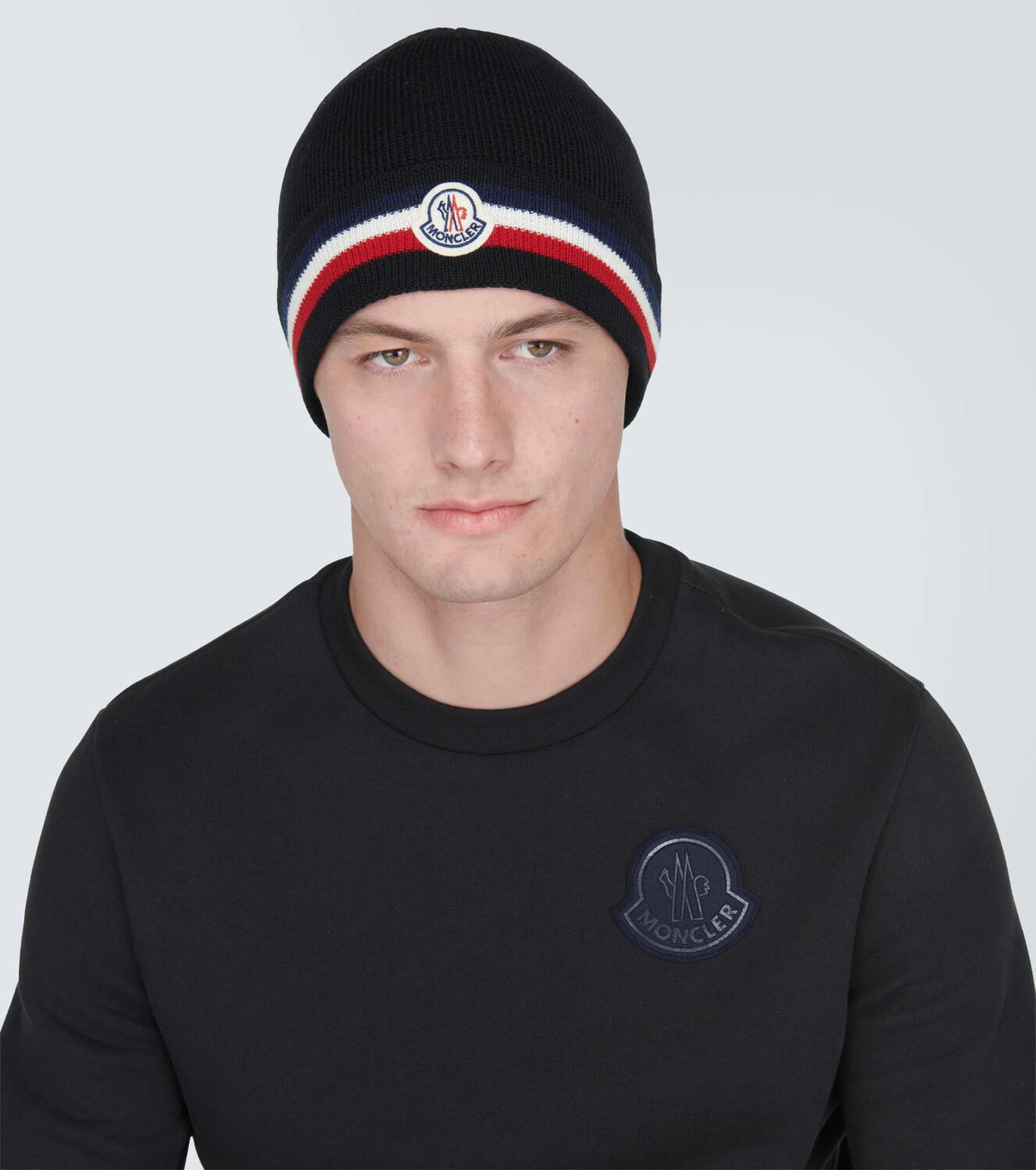 Moncler Virgin wool beanie Moncler