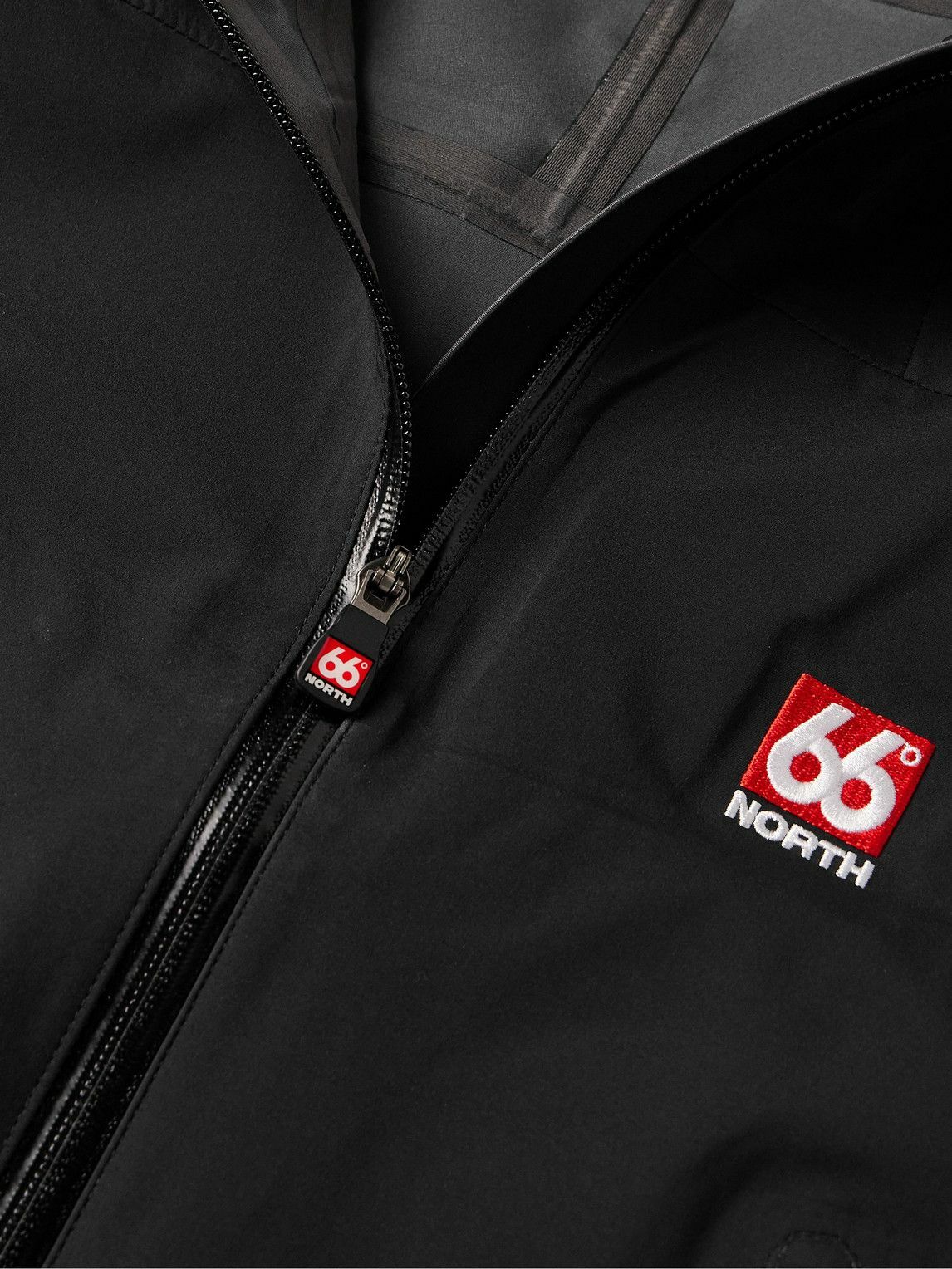 66 North - Snaefell Polartec® Neoshell® Hooded Jacket - Black 66° North