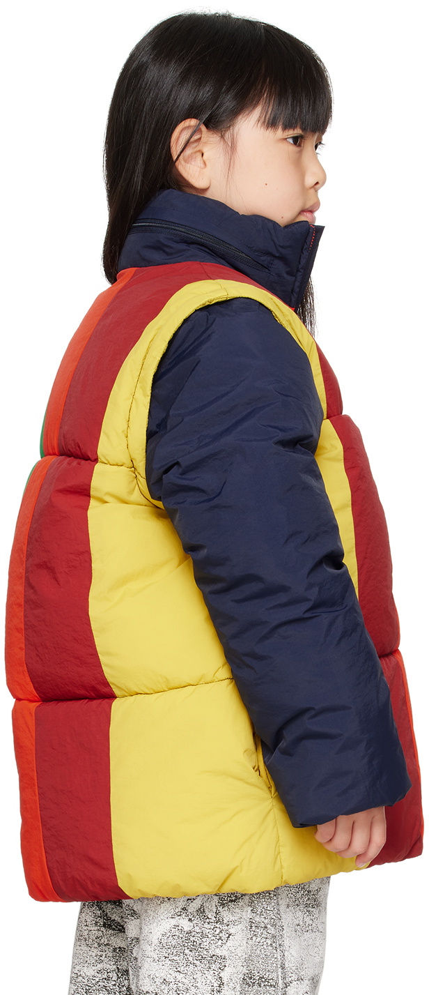 Bobo Choses Kids Multicolor 'Bobo Choses' Color Block Jacket Bobo Choses