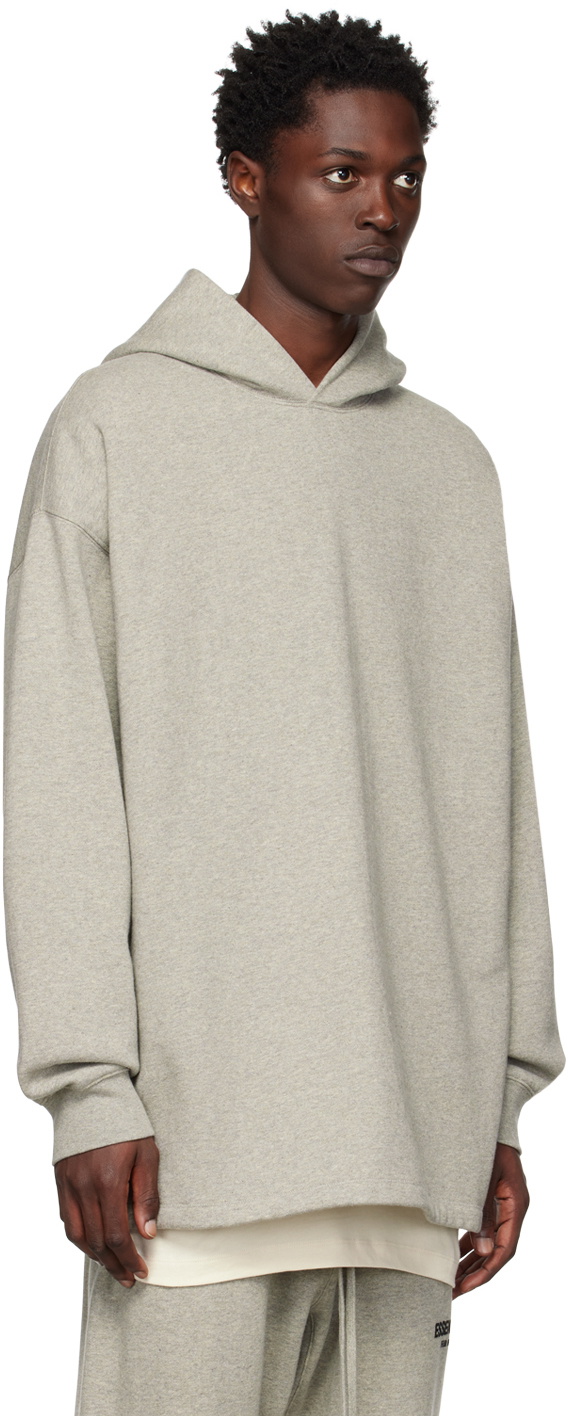 Fear of God ESSENTIALS Gray Relaxed Hoodie Fear Of God Essentials