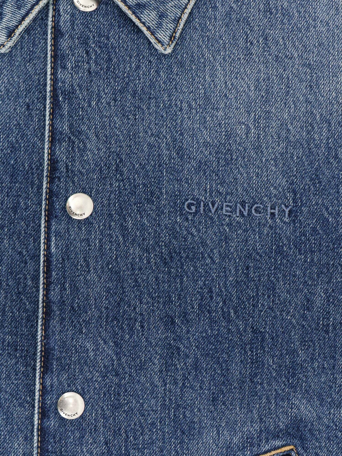Givenchy Jacket Blue Mens Givenchy