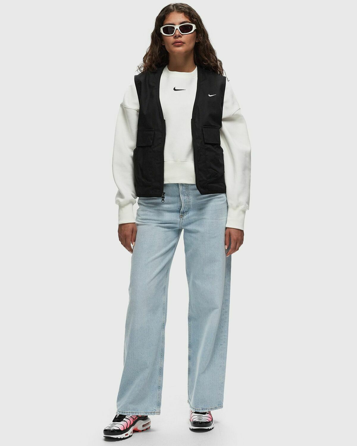 Nike Essential Loose Woven Cargo Vest Black Vests Nike