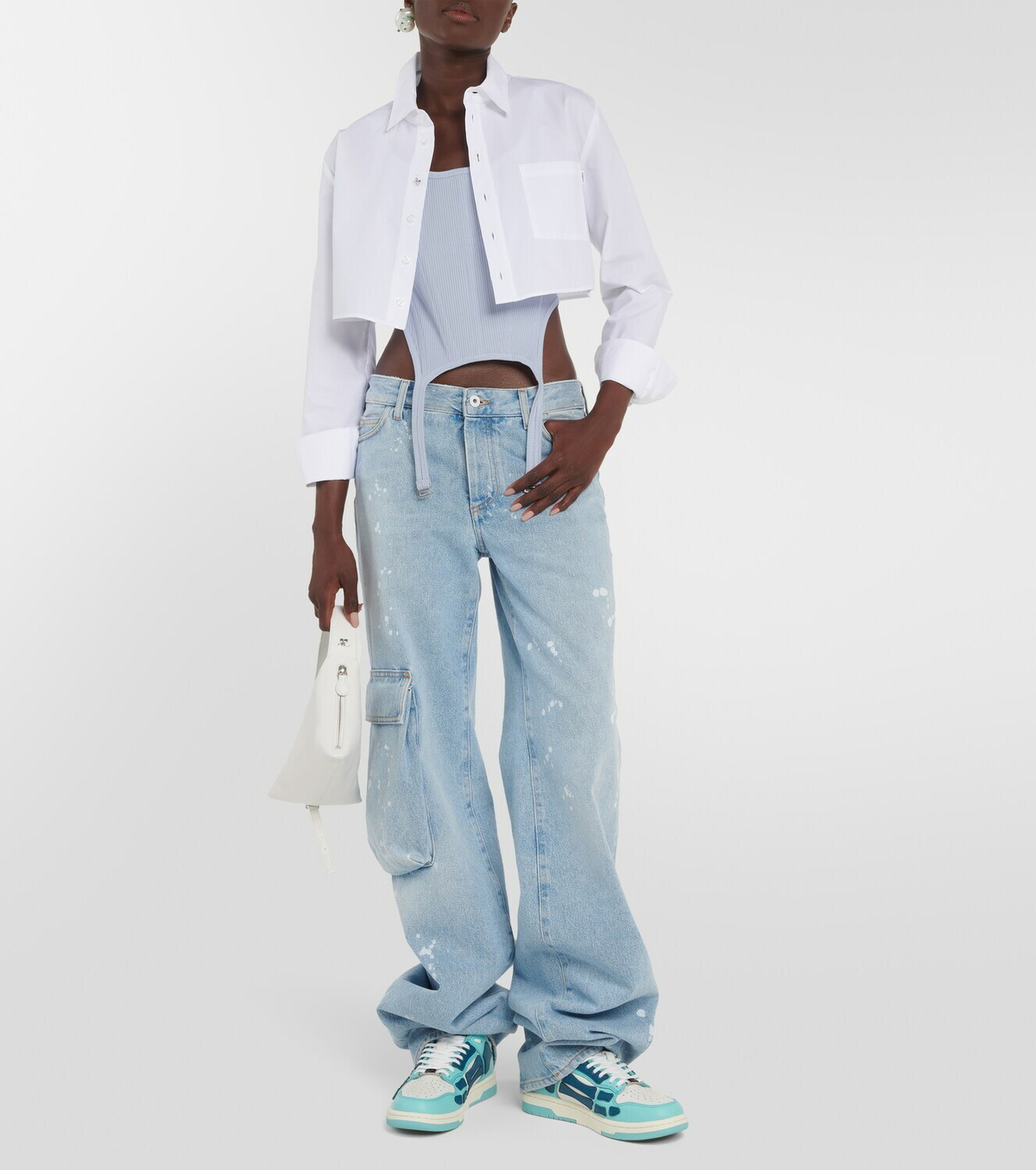 Amiri Skel Top leather low-top sneakers Amiri