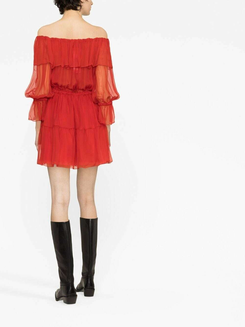 GUCCI - Chiffon Mini Dress Gucci