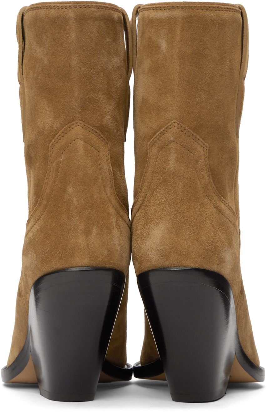 Isabel Marant Tan Leyane Low Boots Isabel Marant