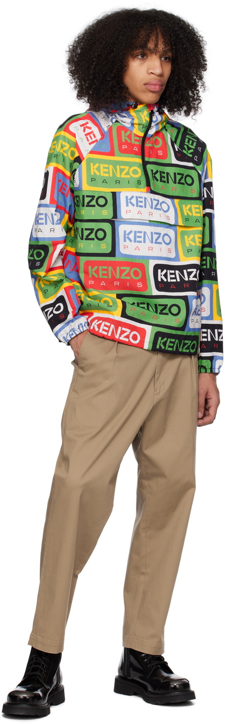 Kenzo Multicolor Kenzo Paris Labels Jacket Kenzo