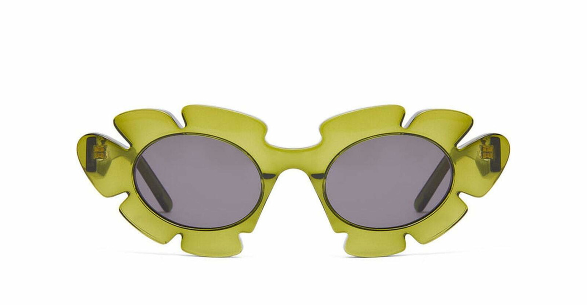 Loewe Lw40088u - Cactus Green Sunglasses Loewe