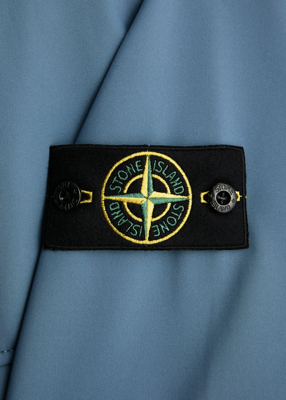 Stone Island Panelled Soft-shell Jacket Dark Blue Stone Island