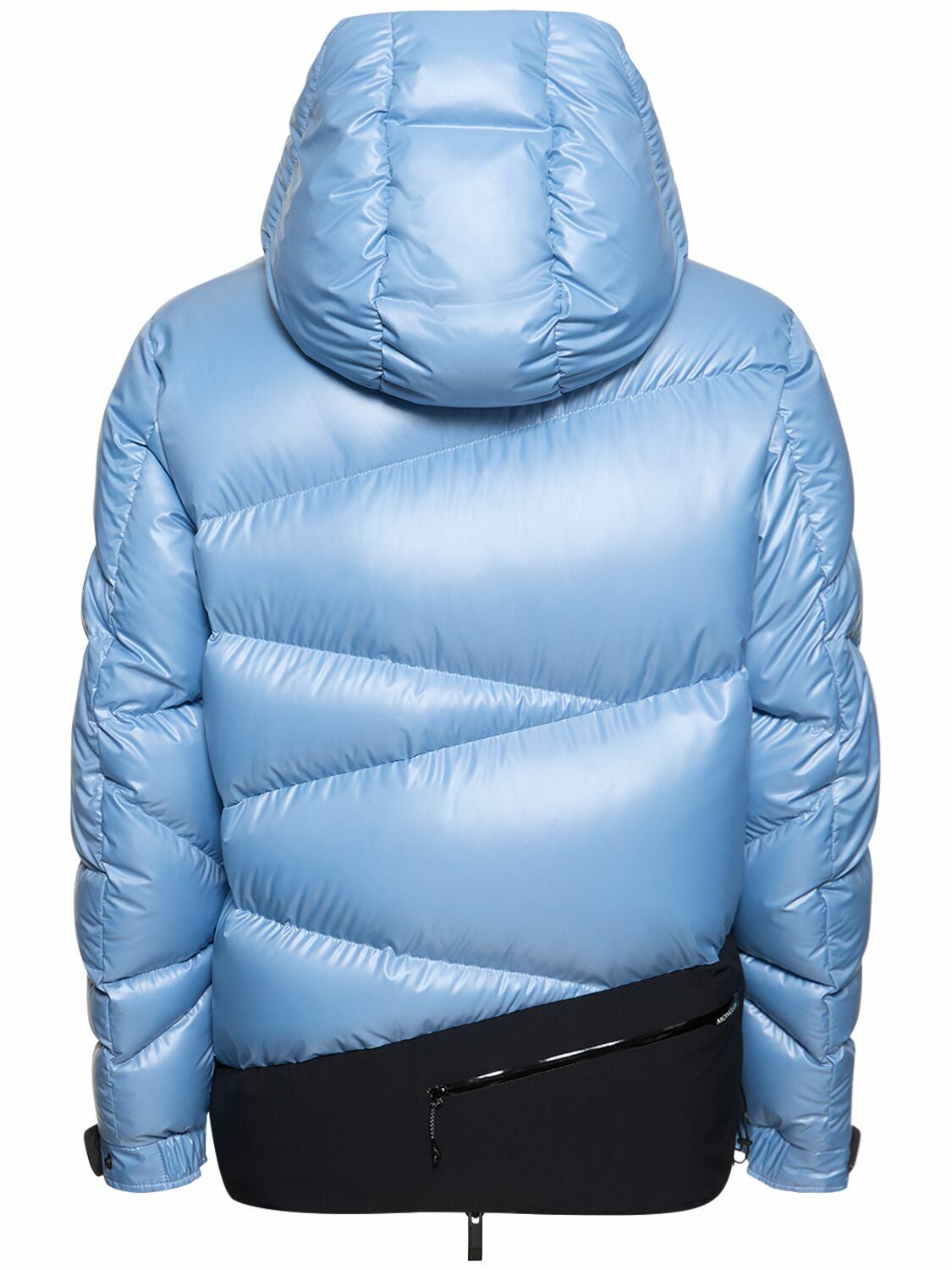 MONCLER - Yonne Shiny Tech Down Jacket Moncler