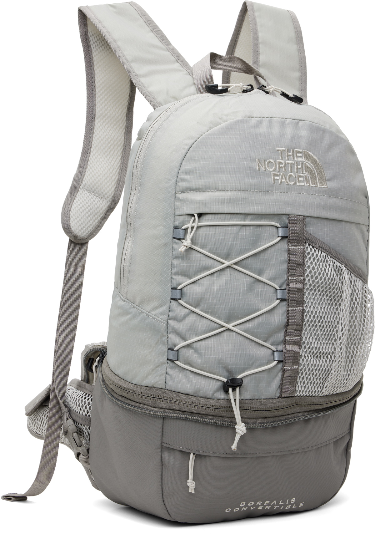 The North Face Gray Borealis Convertible Backpack The North Face
