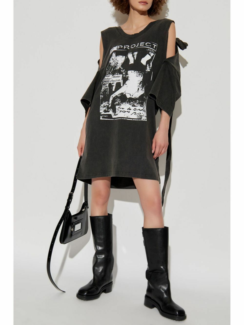 Y/Project Logo Print T-Shirt Dress Y/Project