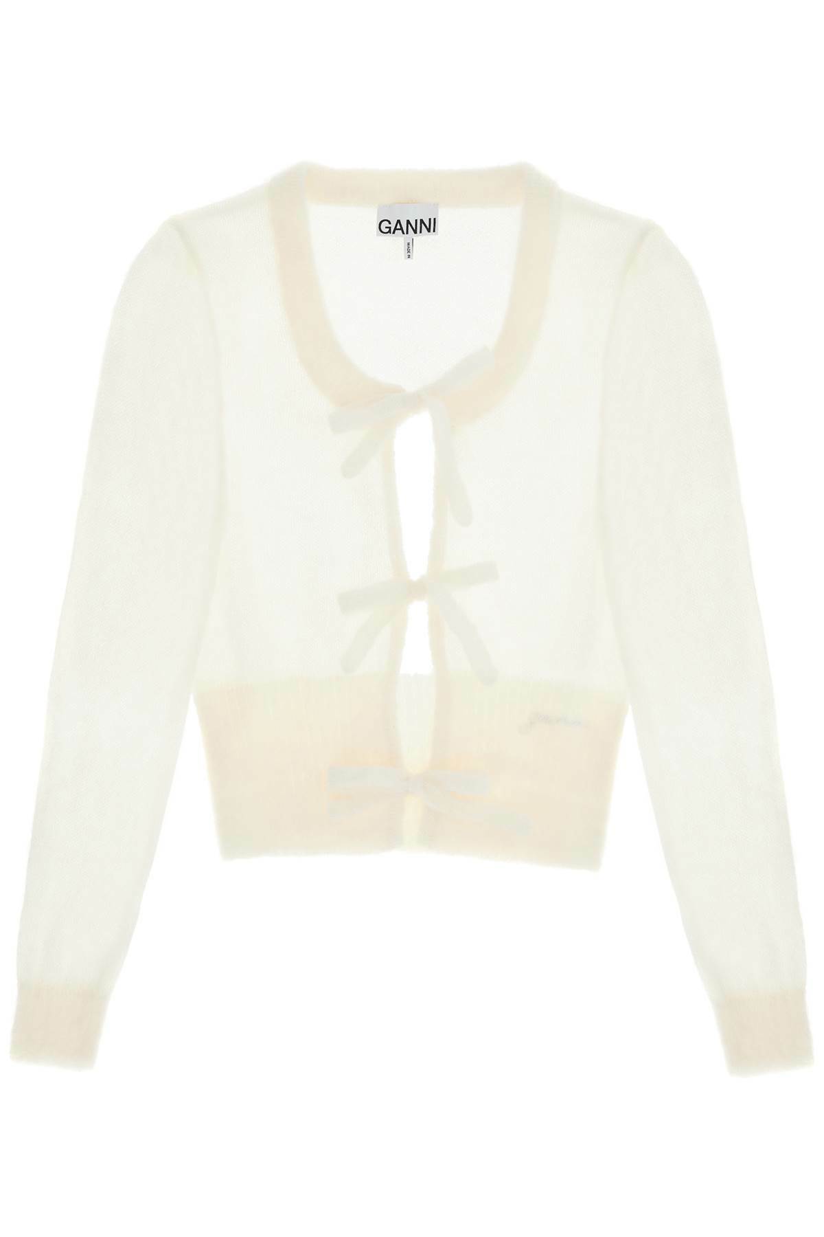Ganni Mohair Wool Cardigan GANNI