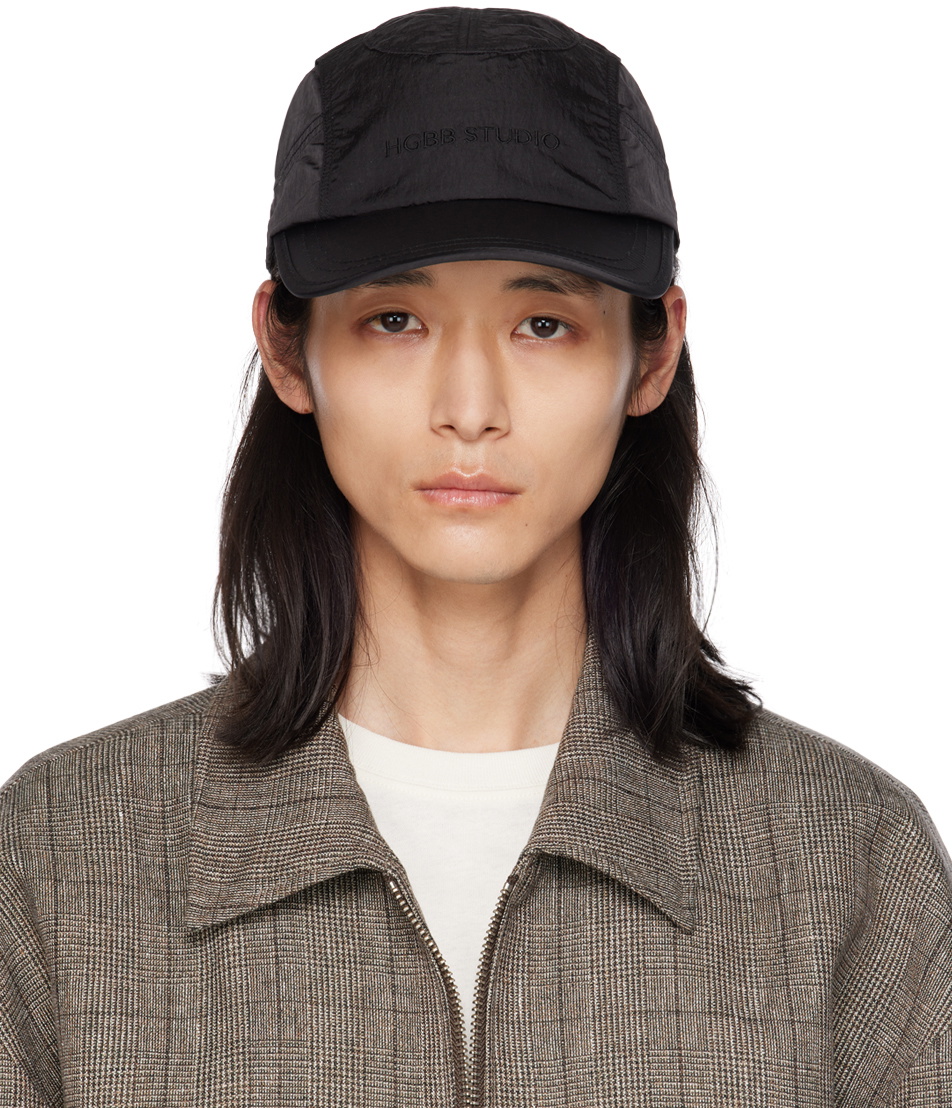 HGBB STUDIO Black Baram Cap HGBB STUDIO