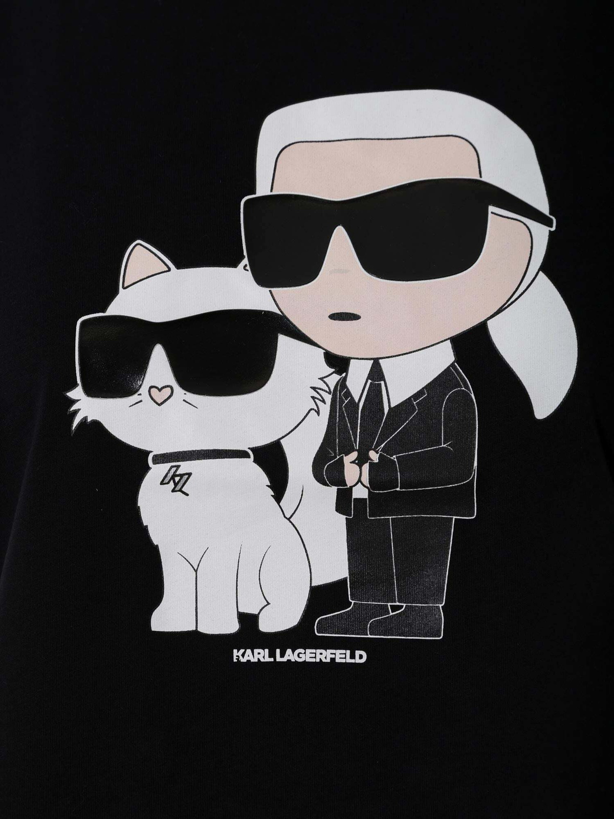 Karl Lagerfeld T Shirt Black Womens Karl Lagerfeld