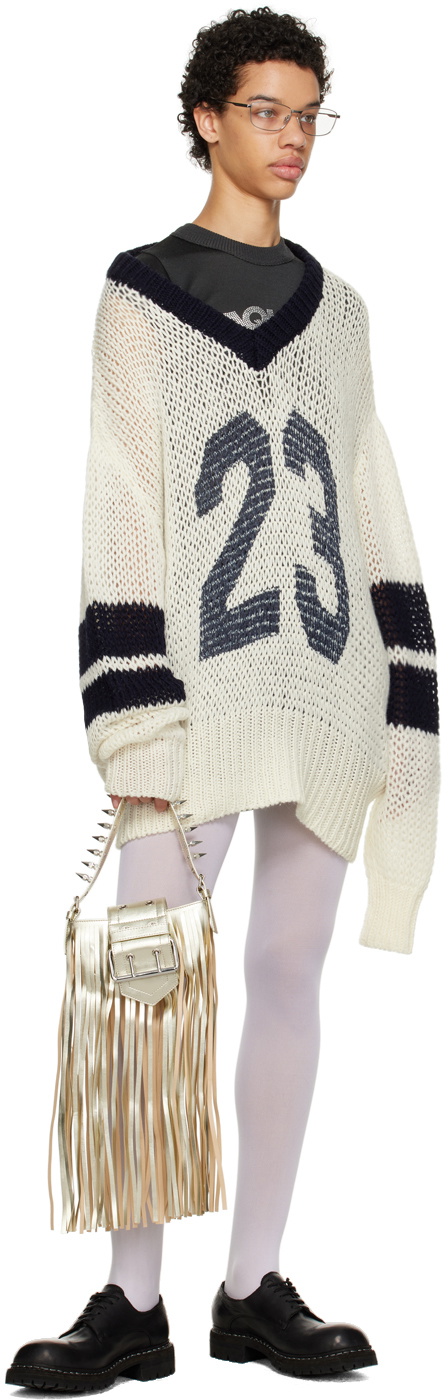 Vaquera Gold Mini Fringe Bag Vaquera