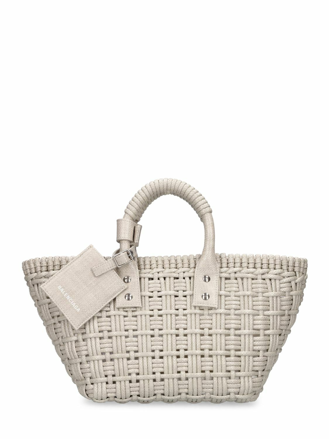 BALENCIAGA - Xs Bistro Basket Top Handle Bag W/ Strap Balenciaga