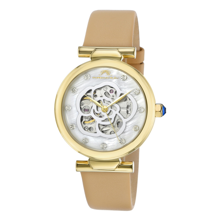Porsamo Bleu Laura Automatic White Dial Ladies Watch 1212BLAL Porsamo Bleu