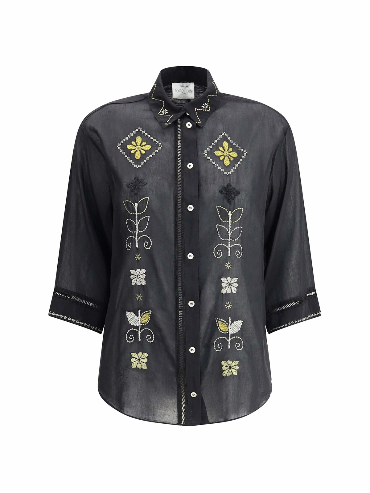 Forte_Forte Embroidered Shirt Forte Forte