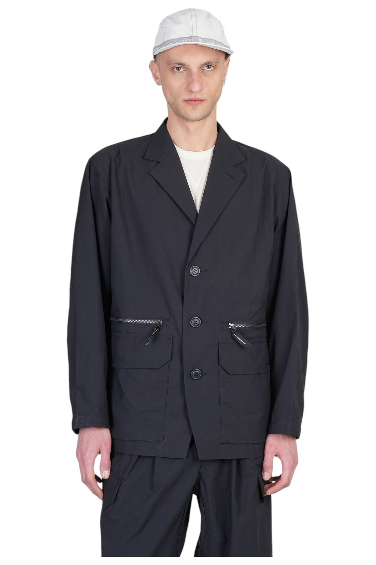 And Wander Blazer In Black Nylon and Wander