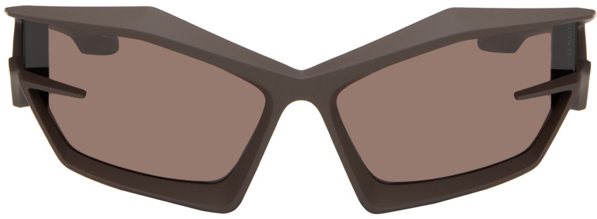 Givenchy Brown Giv Cut Sunglasses Givenchy