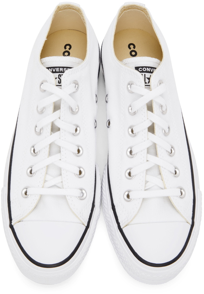 Converse White Chuck Taylor All Star Lift Low Sneakers Converse
