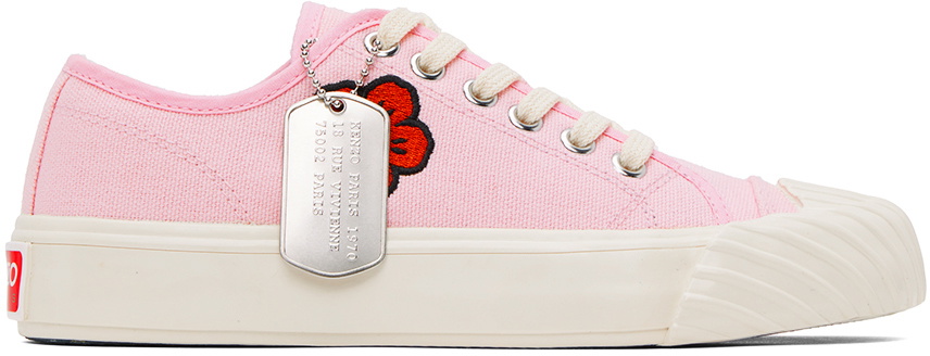 Kenzo Pink Kenzo Paris Boke Flower Sneakers Kenzo
