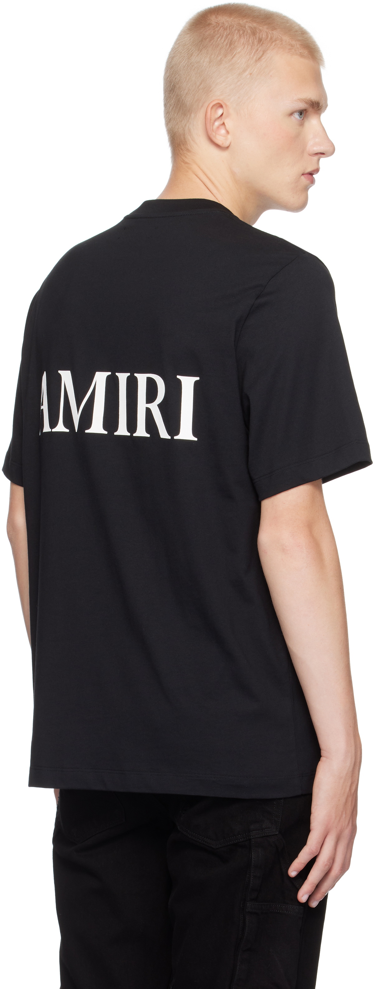AMIRI Black MA Core Logo T-shirt Amiri