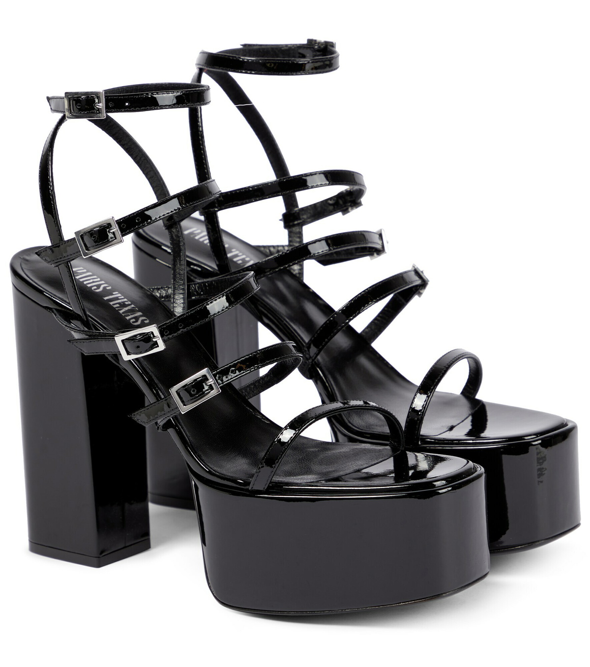 Paris Texas - Jessica leather platform sandals Paris Texas