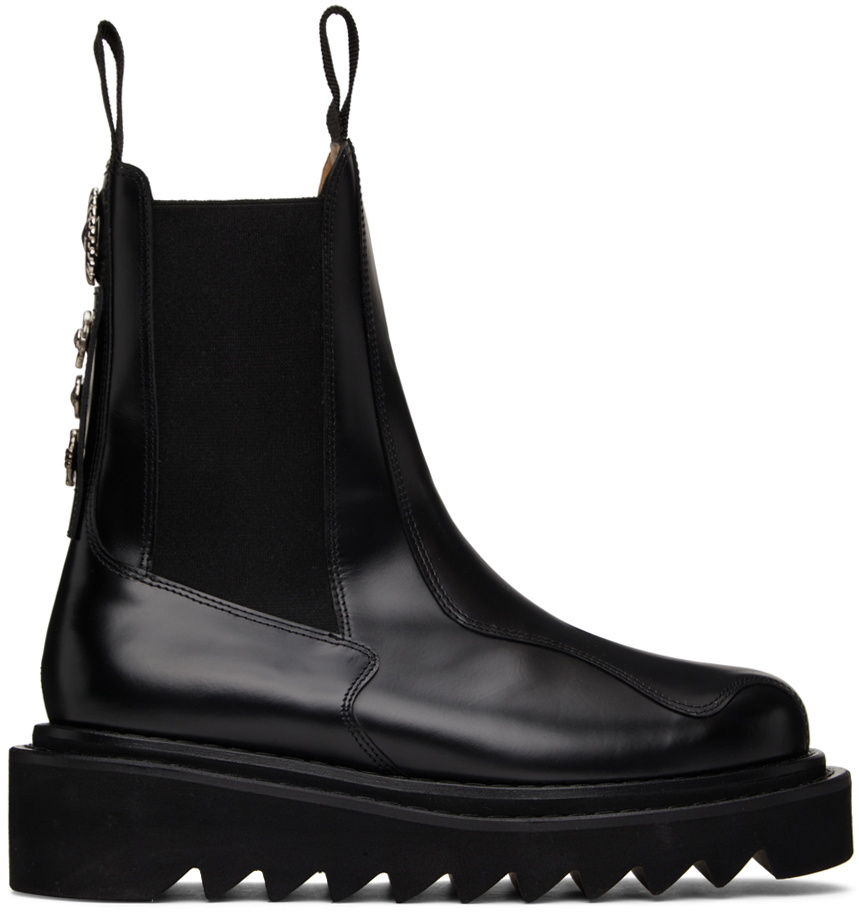 Toga Pulla Leather Chelsea Boots Toga Pulla