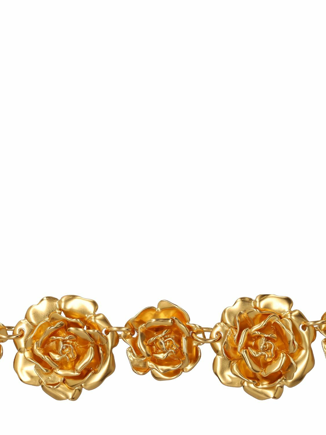 BLUMARINE - Metallic Rose Belt Blumarine