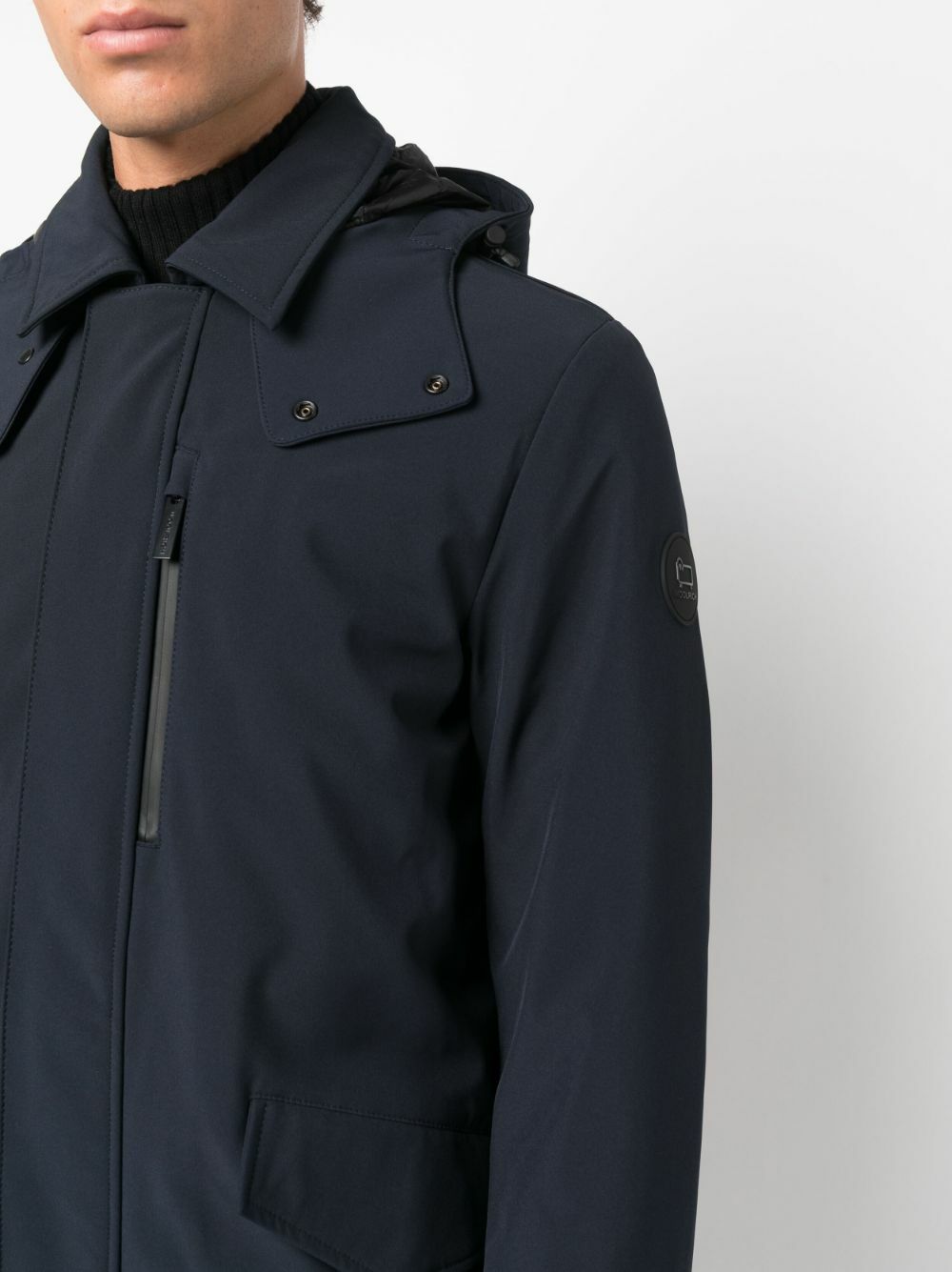 WOOLRICH - Jacket With Logo Woolrich