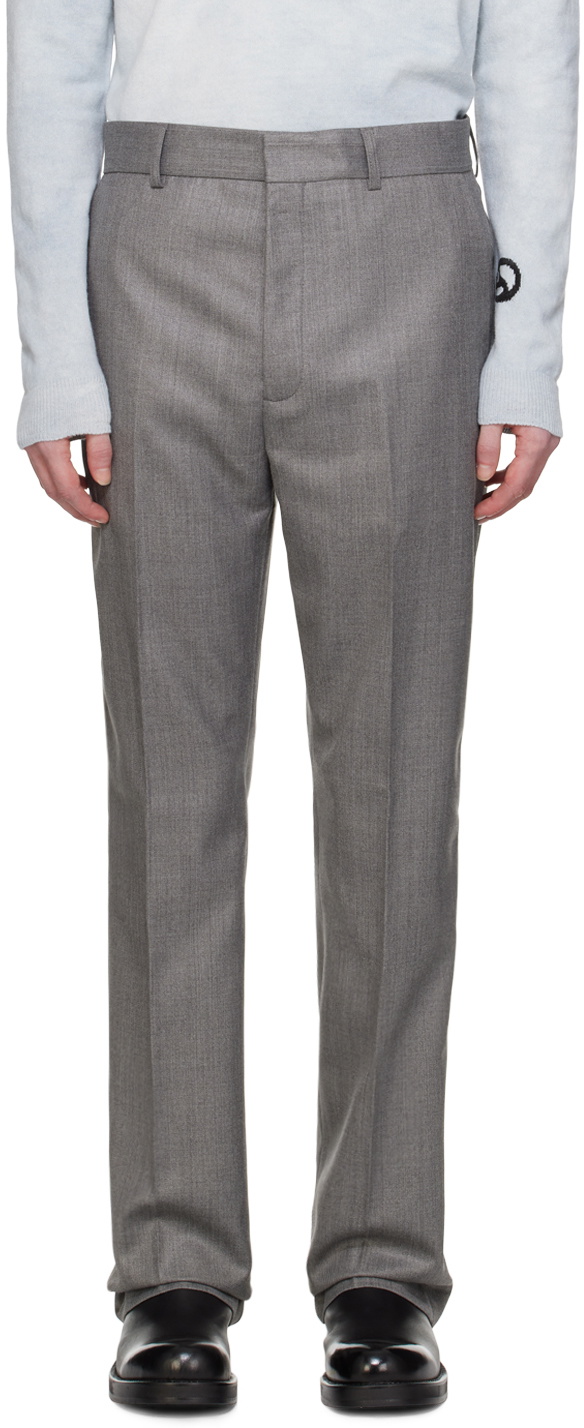 Acne Studios Gray Tailored Trousers Acne Studios