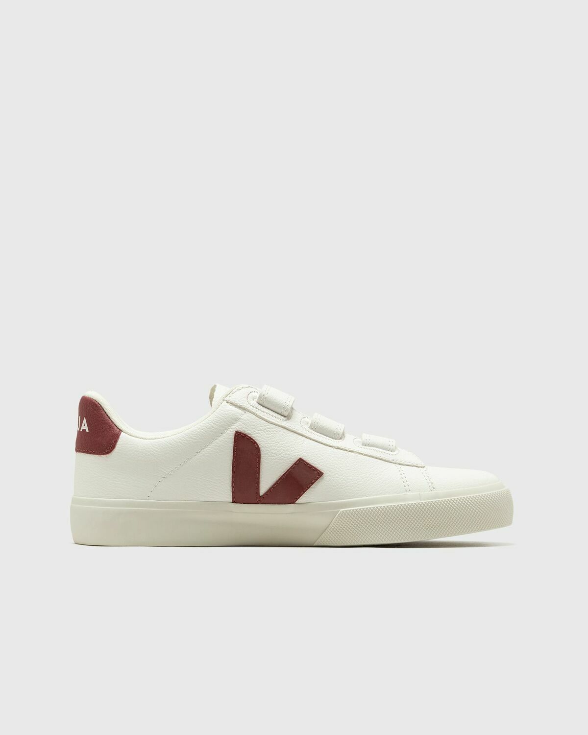 Veja Recife Logo Cf Lthr Red|White Lowtop VEJA