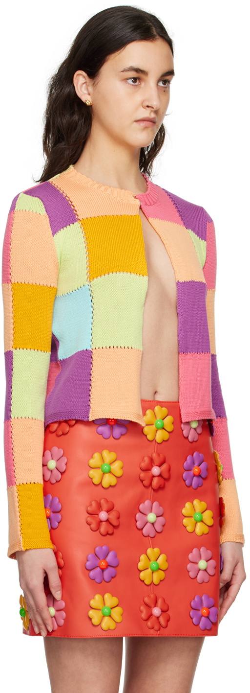 Moschino Multicolor Patchwork Jacket Moschino