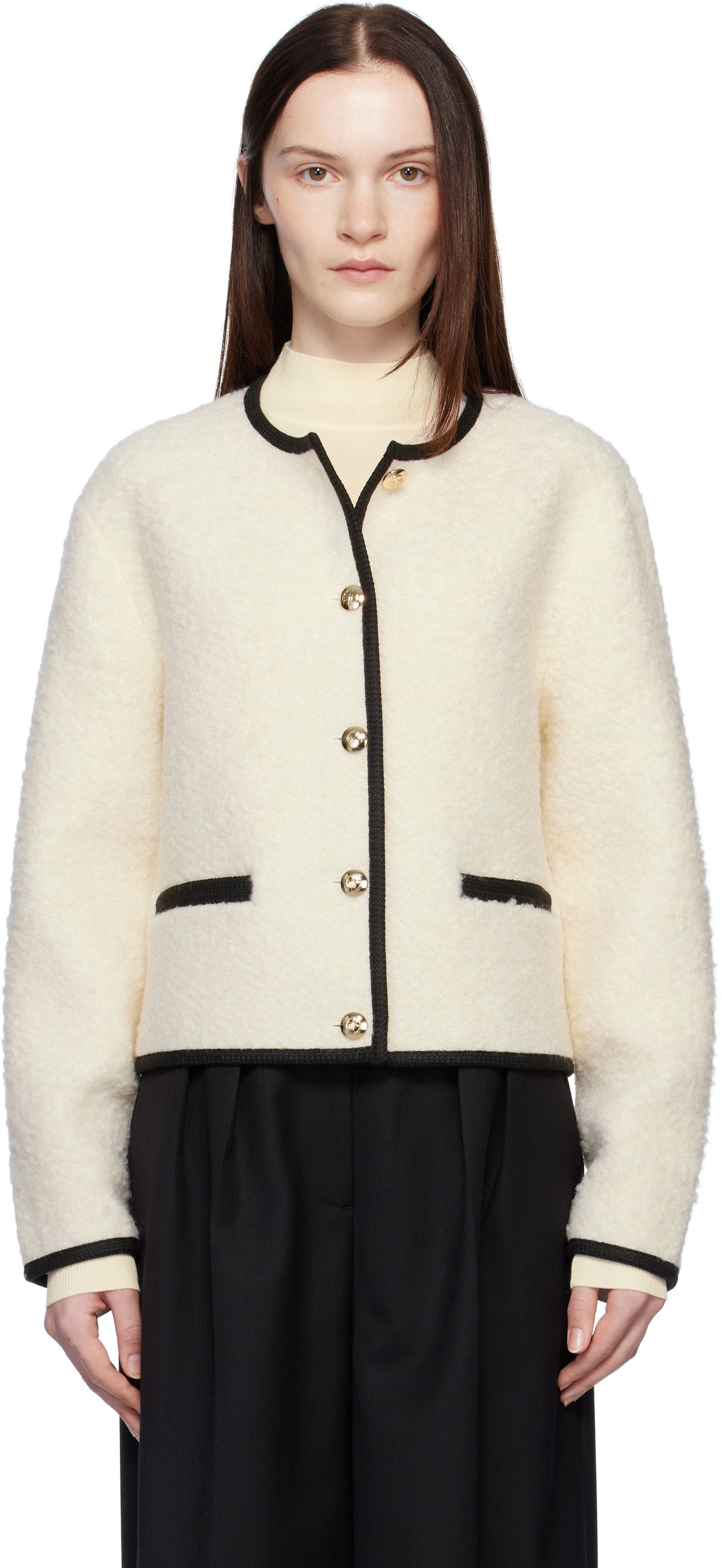 ANINE BING Off-White Logan Jacket ANINE BING
