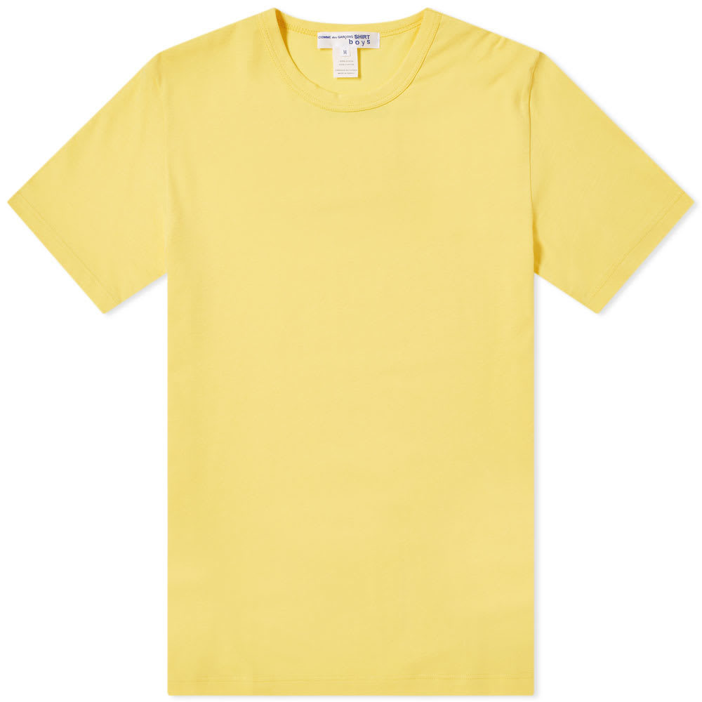 Comme des Garcons SHIRT BOYS Back Logo Tee Comme des Garcons Play