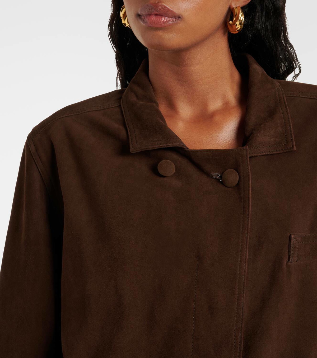 Blazé Milano Cleo suede bomber jacket Blaze Milano