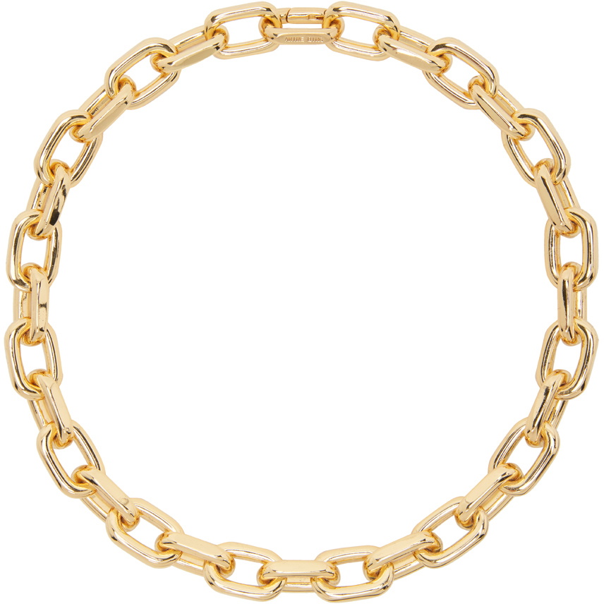 ANINE BING Gold Bold Link Necklace ANINE BING