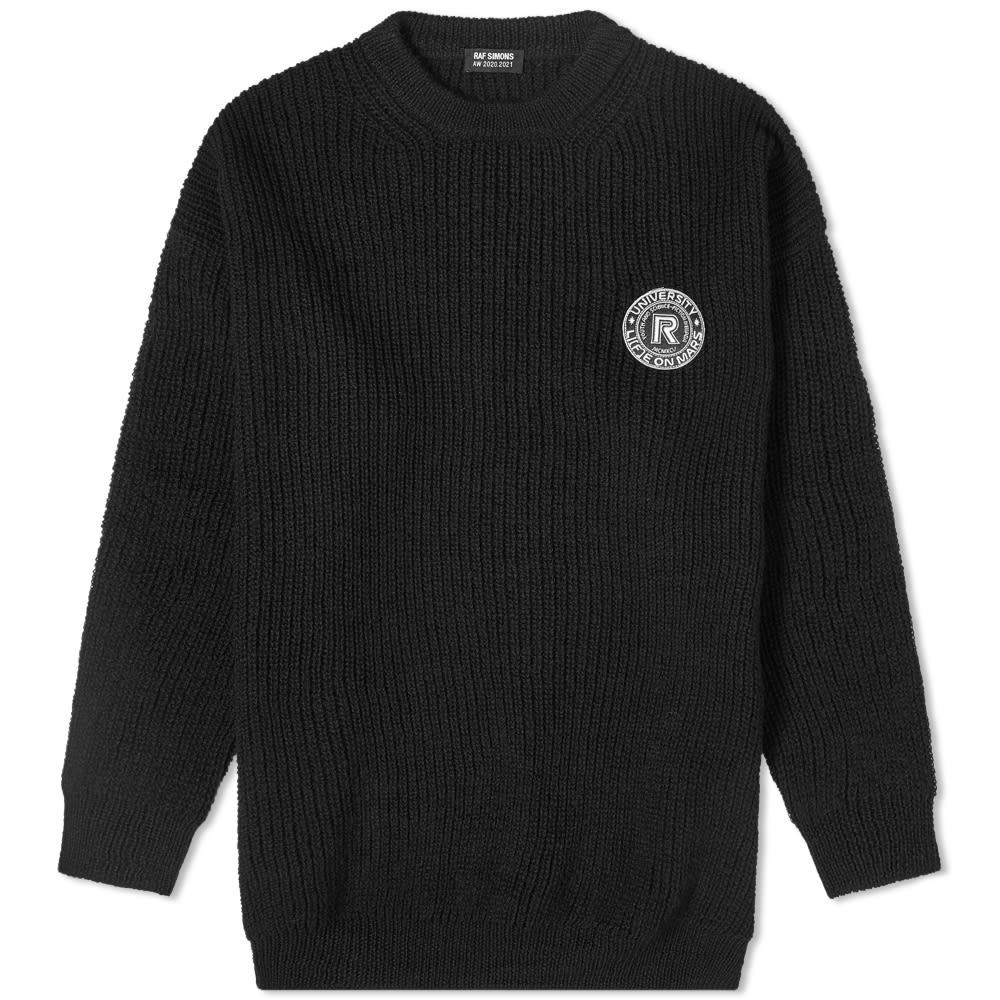 Raf Simons Patch Crew Knit Raf Simons