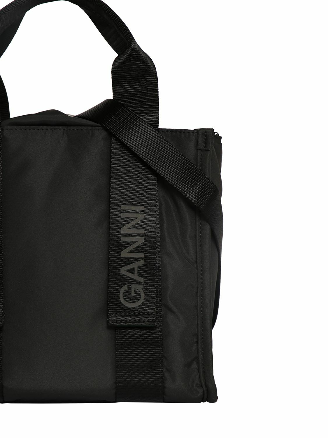 GANNI - Small Recycled Tech Tote Bag GANNI