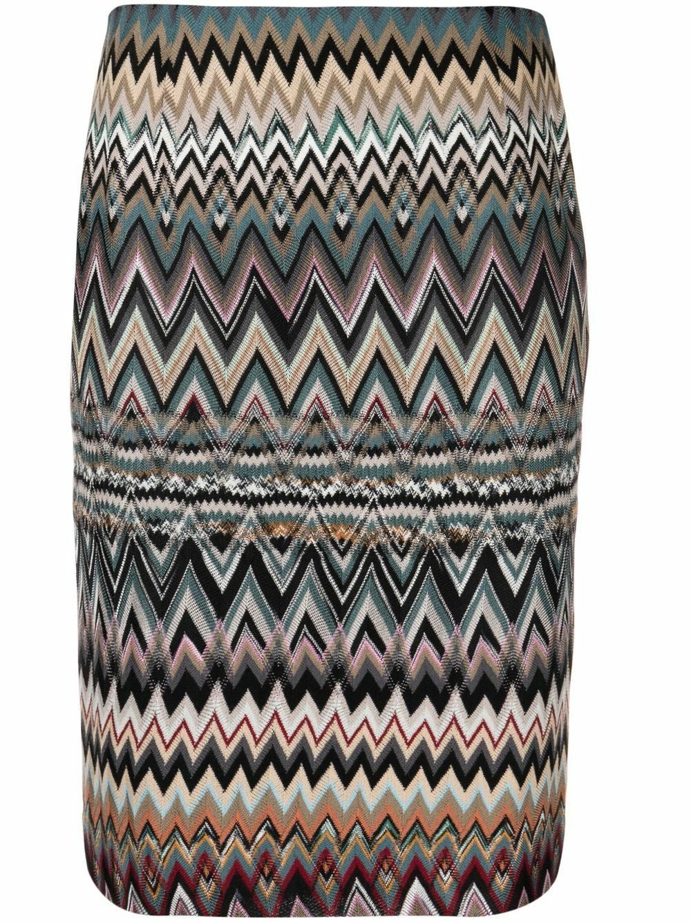 MISSONI - Zig Zag Print Mini Skirt Missoni