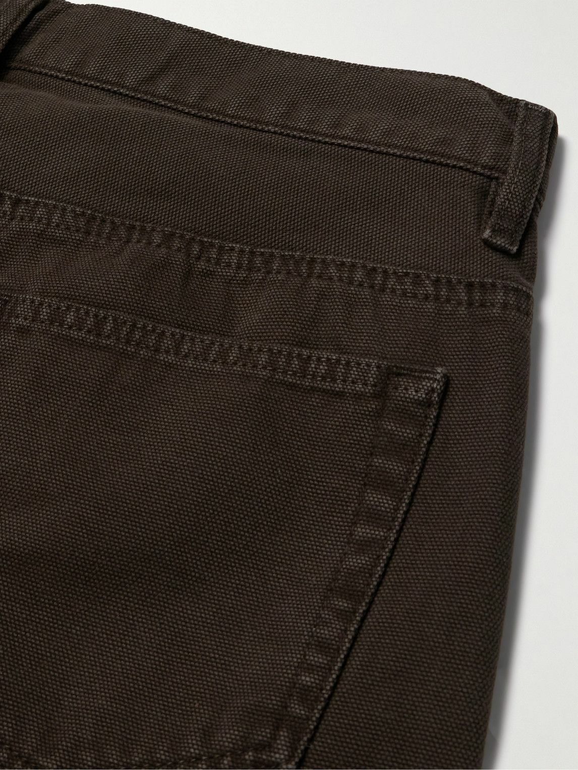 FRAME - Straight-Leg Jeans - Brown Frame Denim