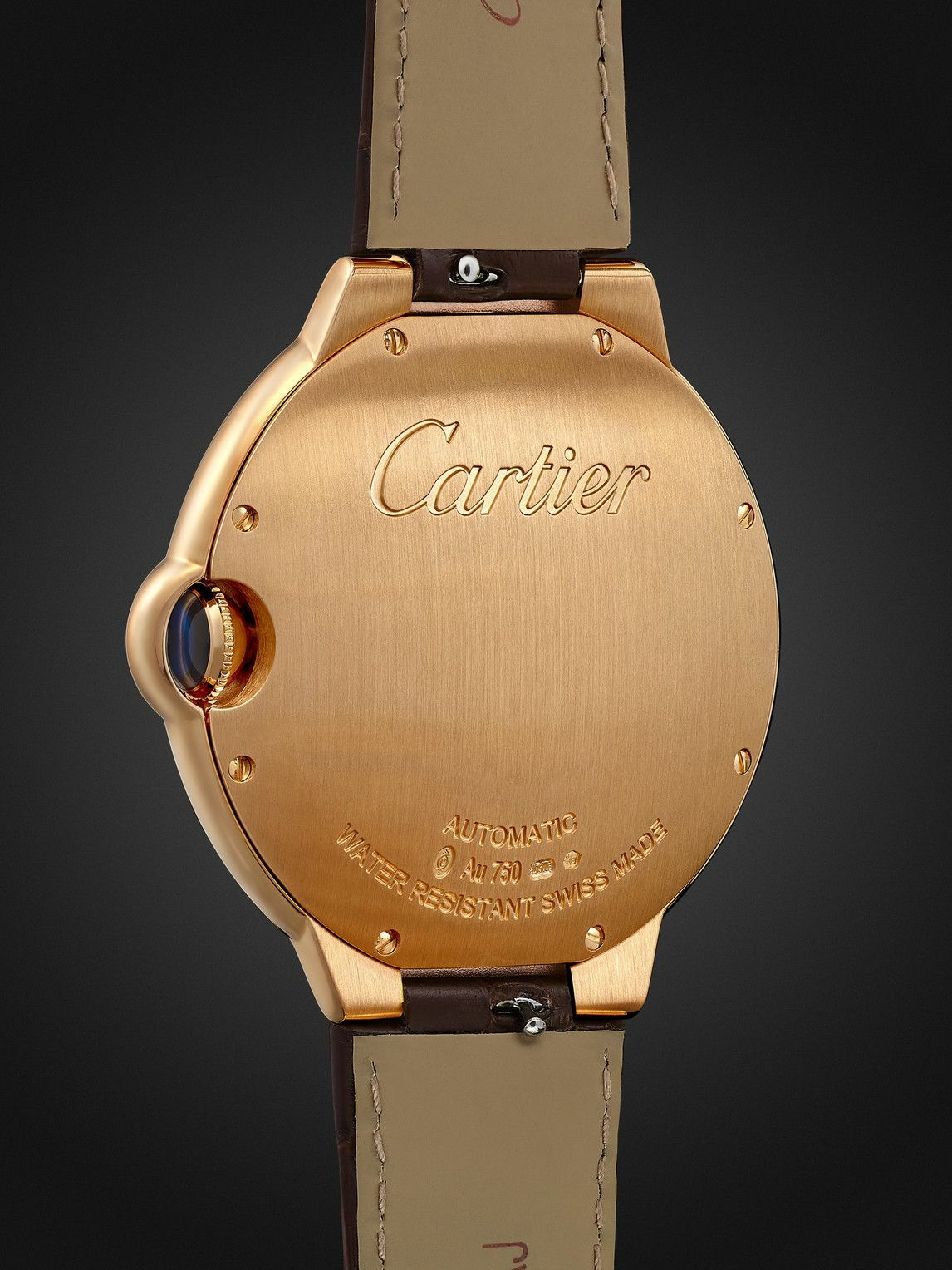 Cartier - Ballon Bleu de Cartier Automatic 40mm 18-Karat Pink Gold and ...