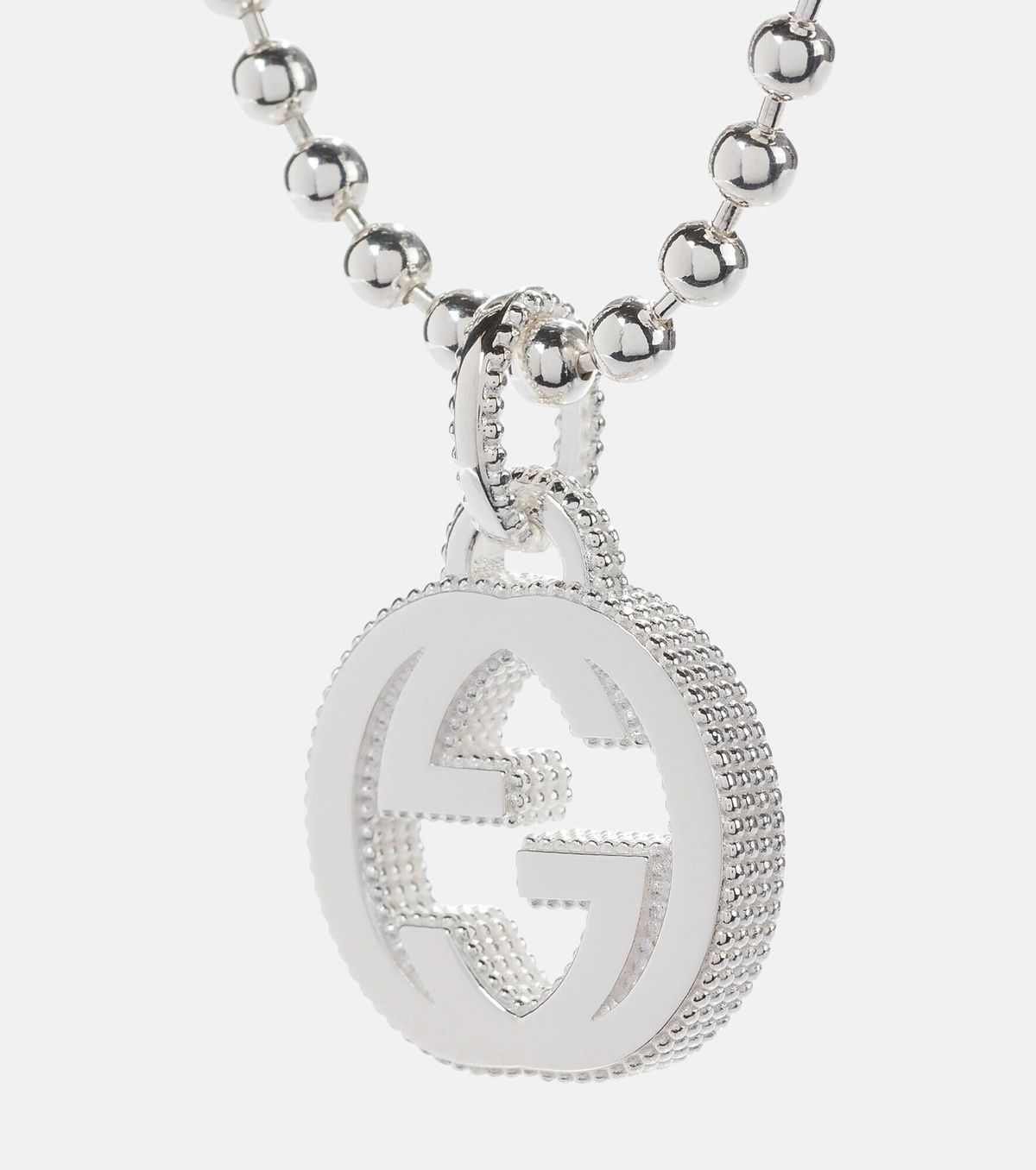Gucci - GG sterling silver necklace Gucci