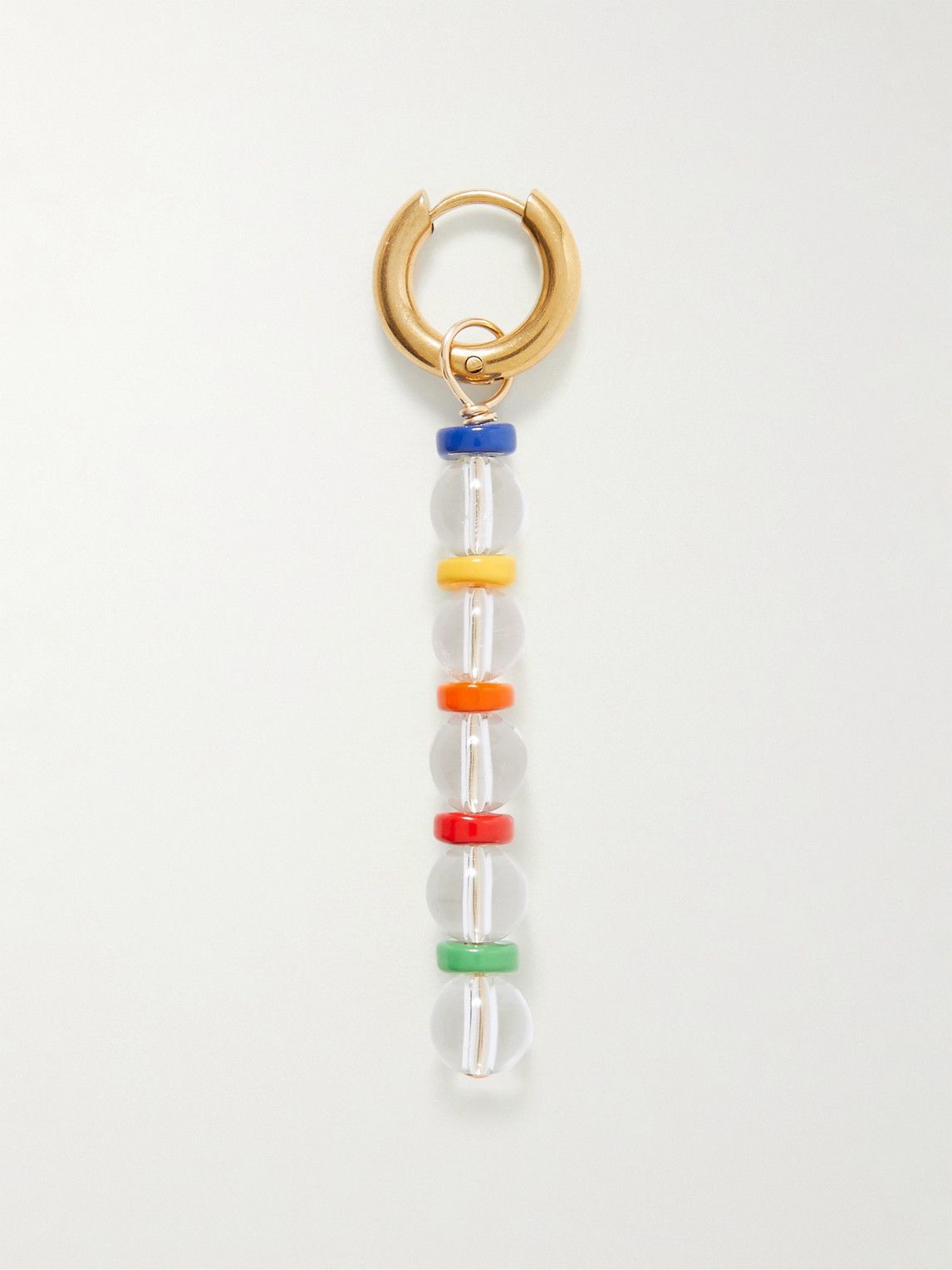 éliou - Kit Gold-Plated, Quartz and Enamel Single Earring éliou