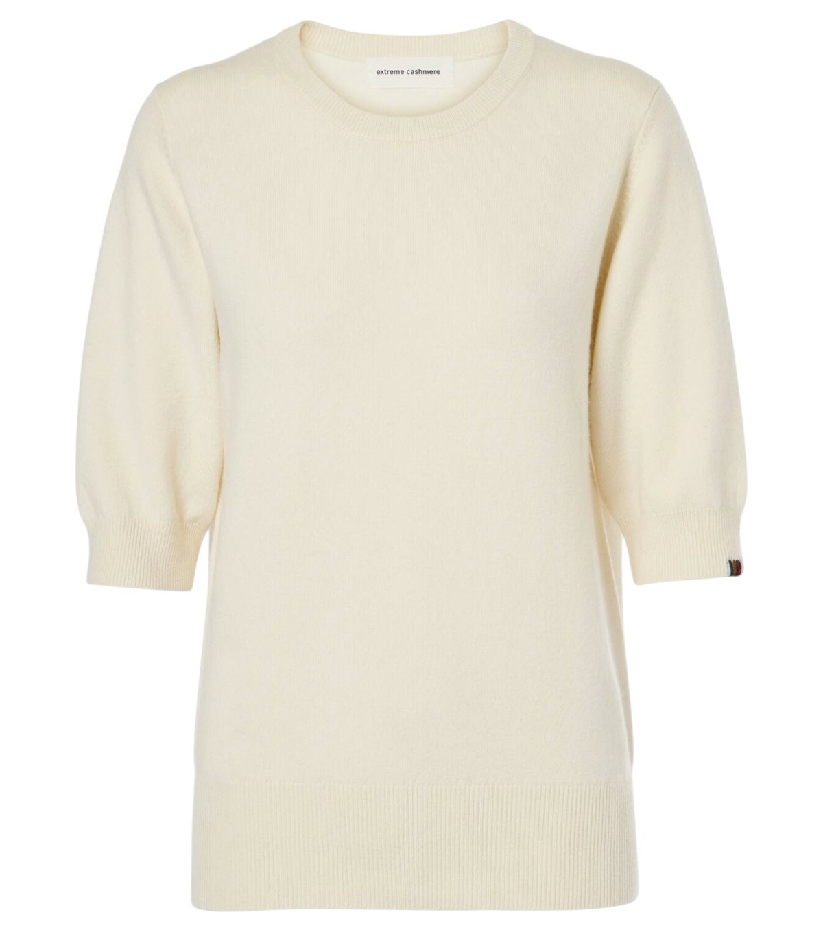 Extreme Cashmere N°63 knitted cashmere-blend top extreme cashmere