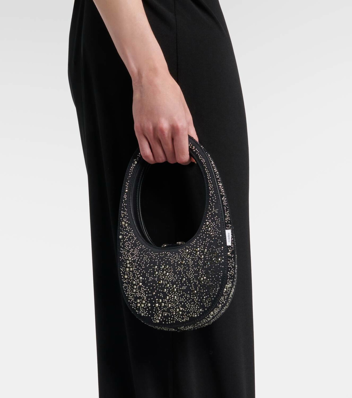 Coperni Swipe crystal-embellished tote bag Coperni