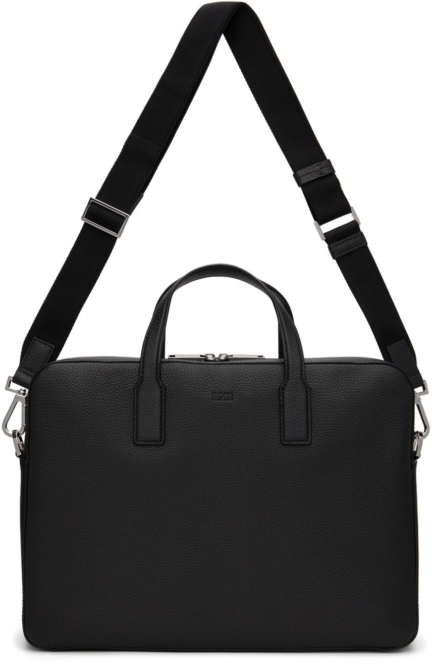Boss Black Crosstown Double Doc Briefcase BOSS