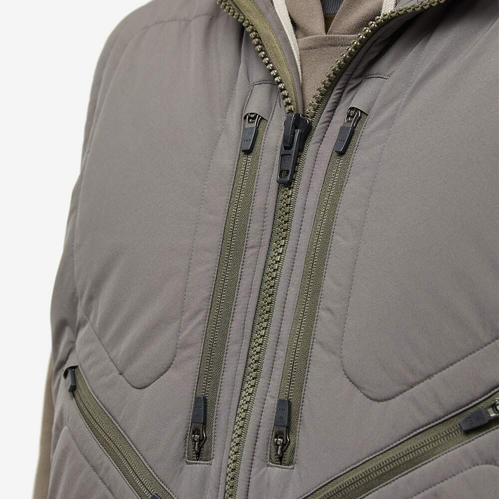 Acronym Men's Windstopper® PrimaLoft® Modular Liner Vest in Grey Acronym