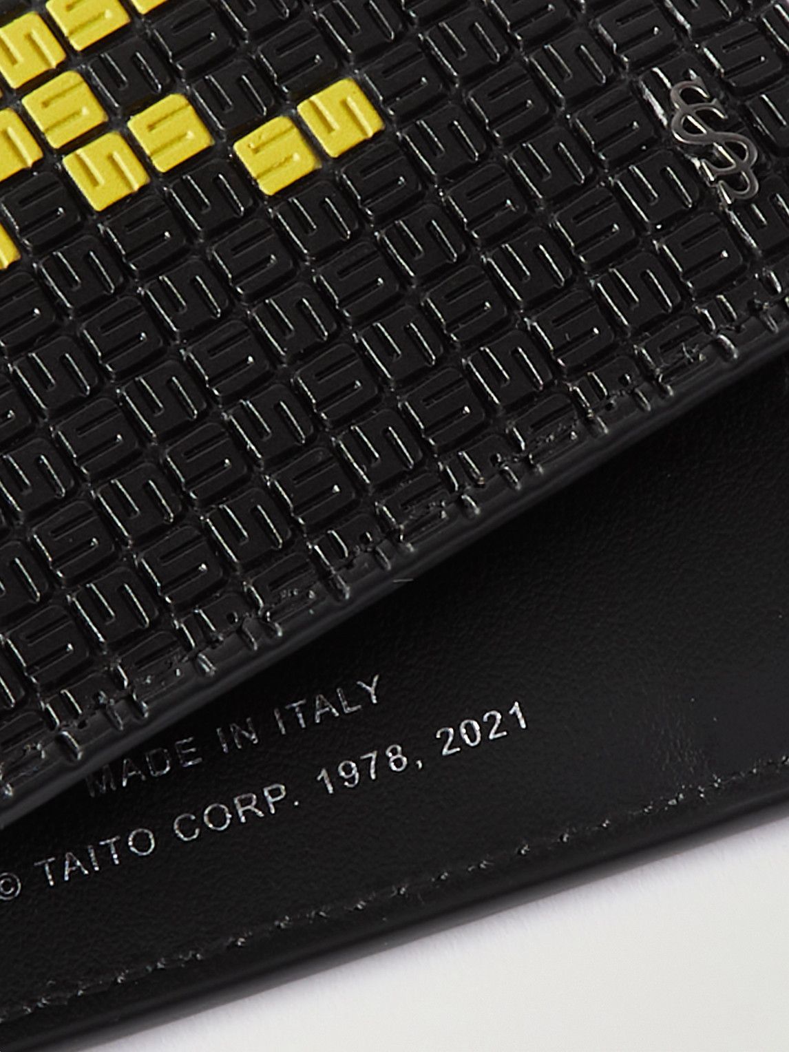 Serapian - Space Invaders Printed Stepan Coated-Canvas and Leather ...